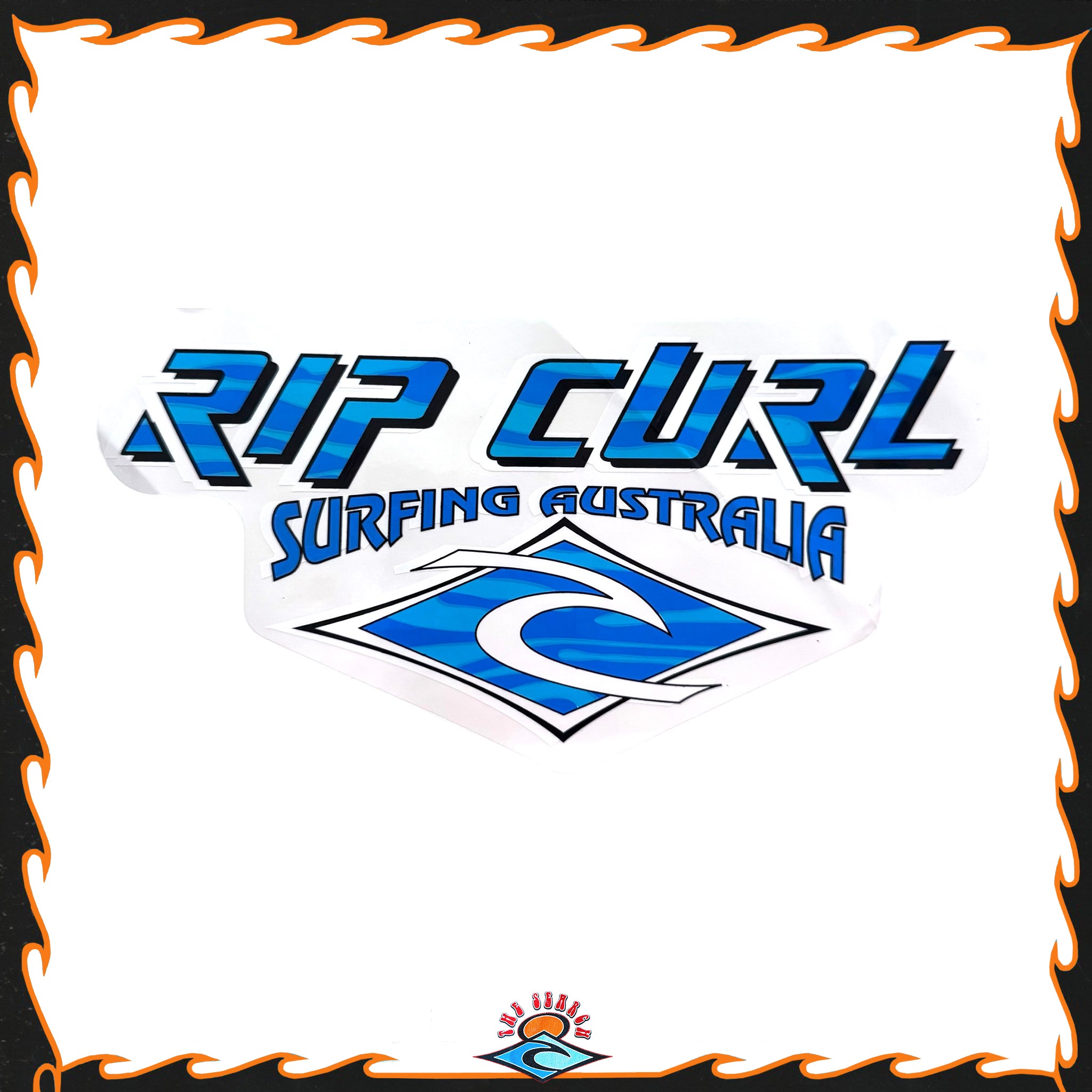 1990's Rip Curl Sticker (XL) – Vault Vintage GC